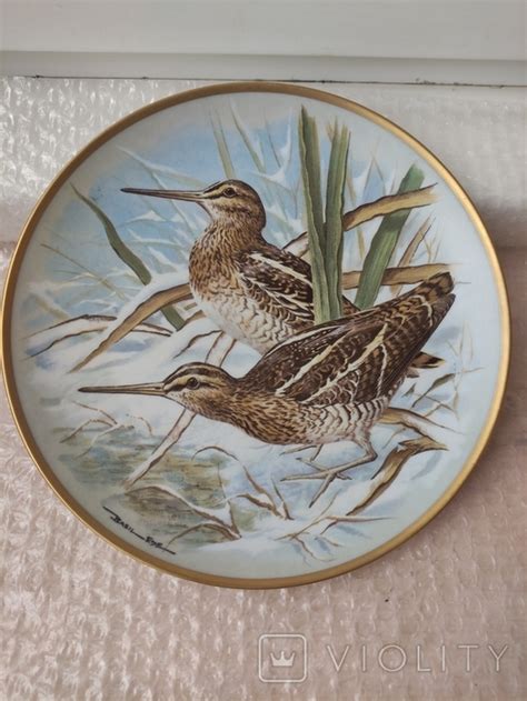 Тарілка фарфор Птахи «violity