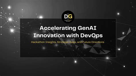 Accelerating Genai Innovation With Devops