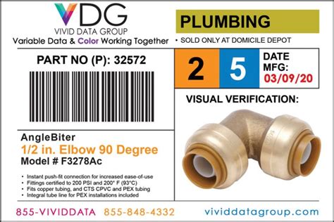 Hardware Product Labels Vivid Data Group Vivid Data Group