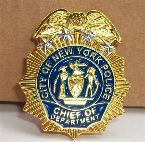 Nypd Police Officer Badge