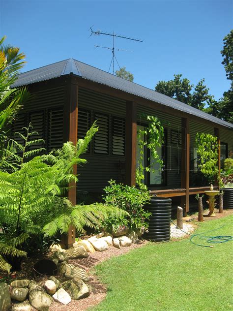 Kentish House Artek Building Design Colorbond Custom Orb Wall Cladding Breezway Louvres