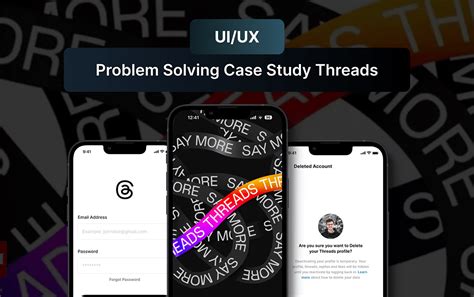 Threads UI UX Problem Solving Case Study Behance Threads UI UX Problem Solving Case Study Behance