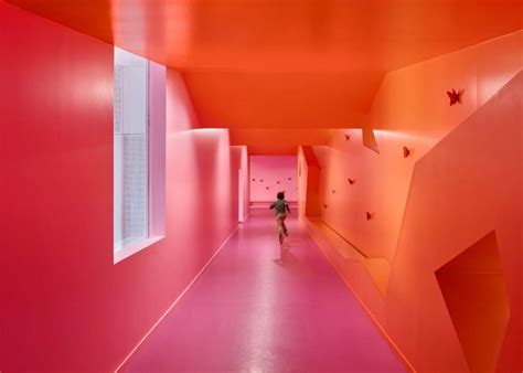 Bark Cladding And Clashing Colours Create Joyful Chaos In Parisian