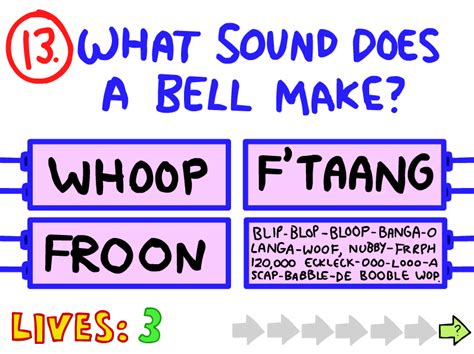 Question 13 The Impossible Quiz The Impossible Quiz Wiki Fandom