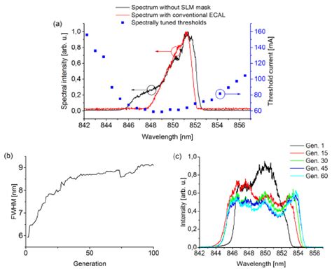 Optimization Using An Evolutionary Algorithm A Spectrum Of The