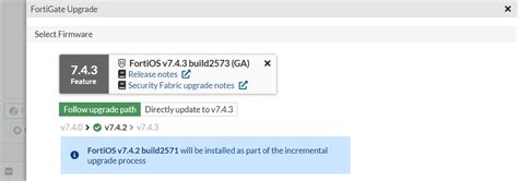 Technical Tip Gui Firmware Upgrade Tool Not Follo Fortinet Community