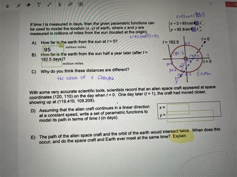 i am struggling with this parametric question r precalculus