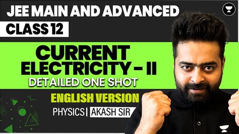 Current Electricity Class 12 Part 2 One Shot In English Jee Main And Advanced Youtube