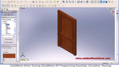 Solidworks Door Modeling Tutorial Solidworks Part Modeling Tutorial