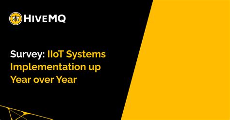 Survey Iiot Systems Implementation Up Year Over Year