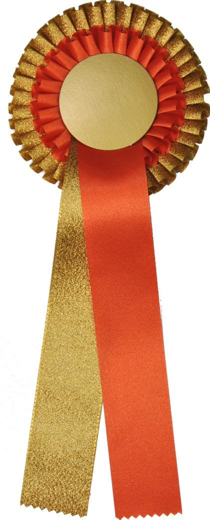 lll Los Angeles - double rosette with "metallic" bands