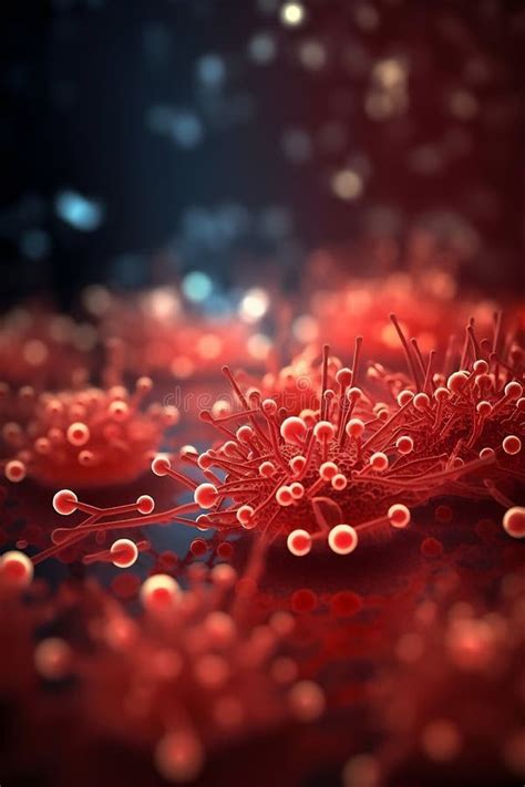 Disease Germ Pathogen Organism Generative Ai Stock Illustration Illustration Of Cell