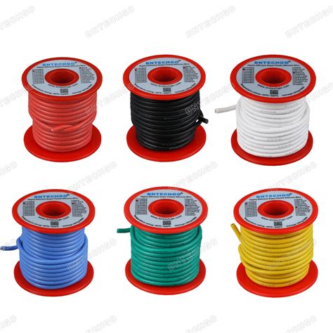14 Gauge Silicone Wire Kit Ultra Flexible 10 Color Stranded Wire