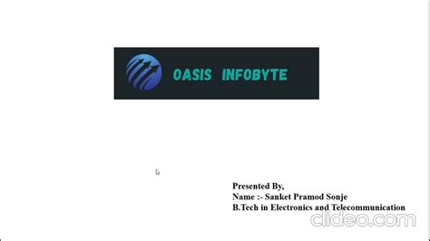 Task Oasisinfobyte Webdevelopment Sanket Sonje