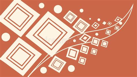 Flowing Squares Abstract Pattern Dynamic Geometric Background Vector Design Generative Ai