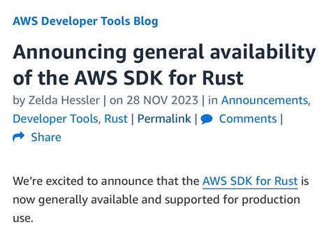 Tom Matuszczyk On Linkedin Rust Awslambda