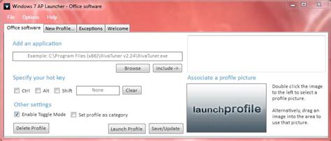 how to launch multiple programs in one click or hotkey in windows 7