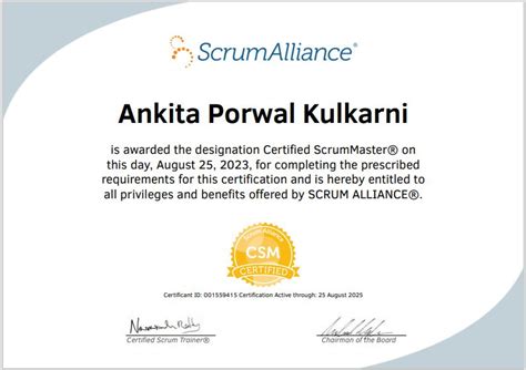 Ankita Porwal On Linkedin Csmcertification Agilemindset Scrummaster Continuouslearning