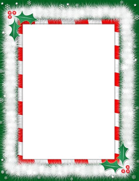Christmas Border Cheerful Ornamentation Yuletide Accent Winter