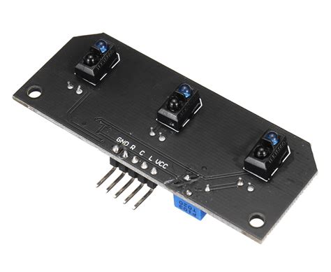 Infrared Line Tracker Follower Sensor Module 3 In 1 Tcrt5000