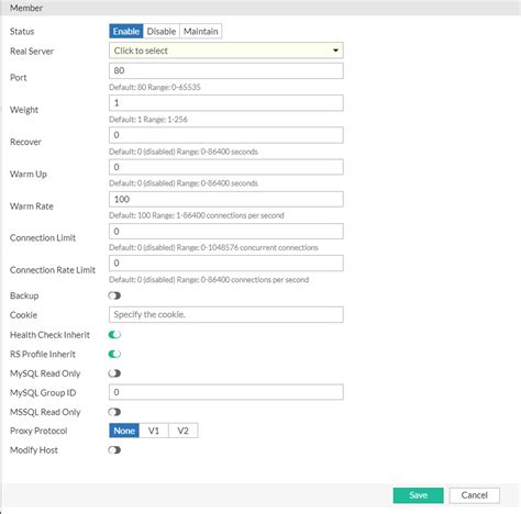 Step 6 Configure A Basic Server Load Balancing Policy Fortiadc 744