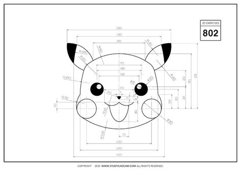 Autocad D Drawings For Practice