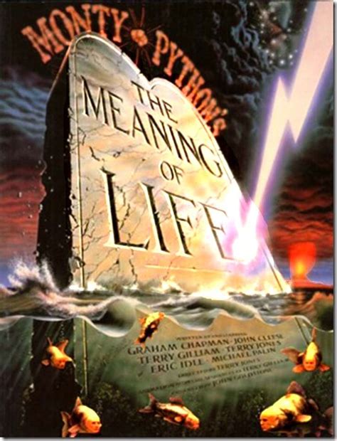 Monty Pythons The Meaning Of Life Movie Poster Monty Python