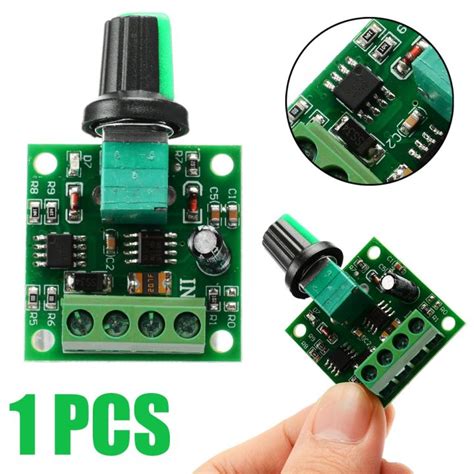 Dc 18v 3v 5v 6v 12v 2a Pwm Motor Speed Controller Governor Low Voltage