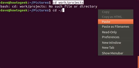 How To Copy And Paste Text At Linuxs Bash Shell