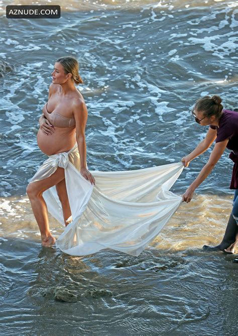 Joanna Krupa Looks Dreamy During A Sunset Beach Photoshoot Aznude