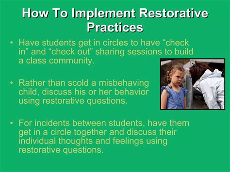 Restorative Practices Ppt