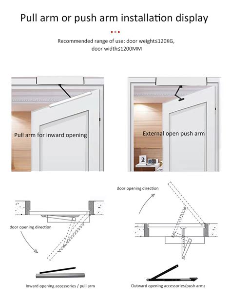 Automatic Openingclosing Swing Door Openerremote Controlled Opening Swing Door Closer With