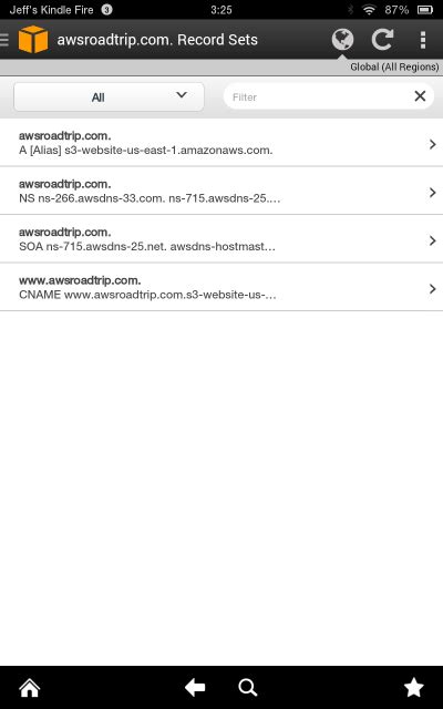 AWS Console Mobile App Support For S And Route AWS News Blog