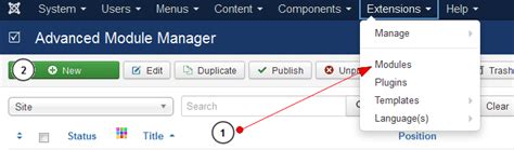 How To Create And Display Menus In Joomla Szoupi Web Design And Technology