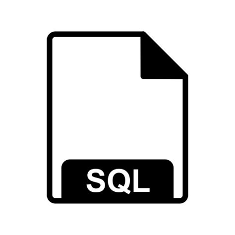 sql document file icon