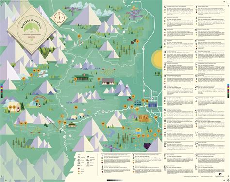 Map Infographic Design Inspiration