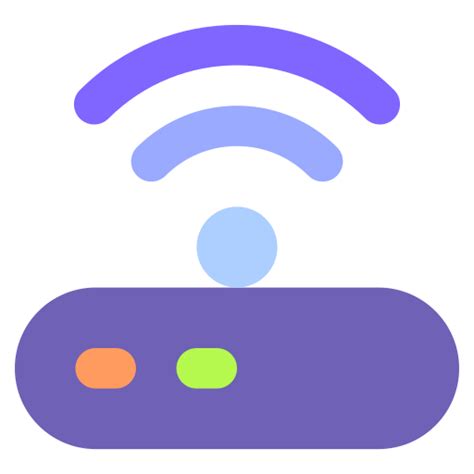 Wireless Router Generic Color Fill Icon