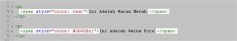 Cara Merubah Warna Tulisan Font Di Postingan Blogspot Gurubloggerid