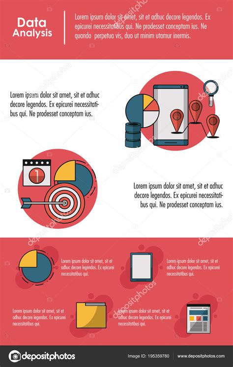Data Analysis Infographic Stock Vector By ©jemastock 195359780