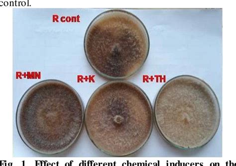 Figure 1 From Effect Of Some Chemical Inducers On Antagonistic Potential Of Trichoderma