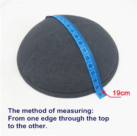 Custom Muslim Yarmulke Velvet Kippah Hat Jewish Kippot Cap