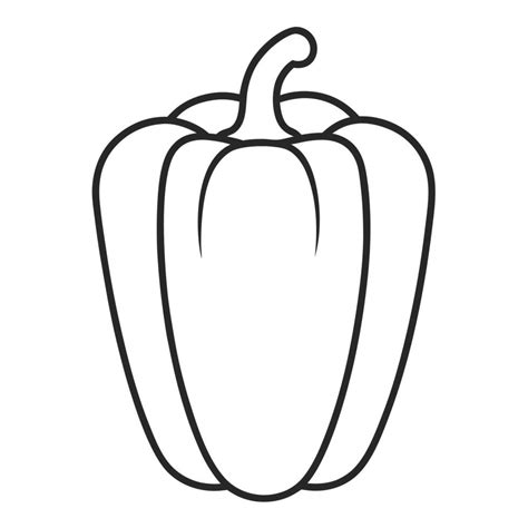 A Black And White Pepper On A White Background 66404219 Vector Art At