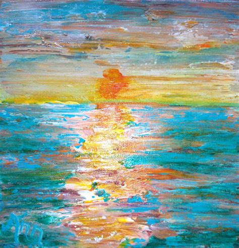 Colorful Abstract Art Sunset At Marcus Hanger Blog