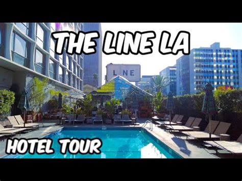 The Line La Hotel Tour Koreatown Los Angeles Youtube