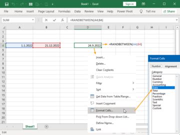 Generate A Random Date And Or Time DailyEXCEL Net