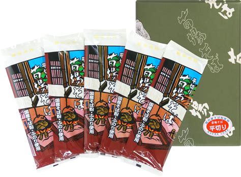 Jp 苗場そば 平切り 200g 5把入り 食品・飲料・お酒