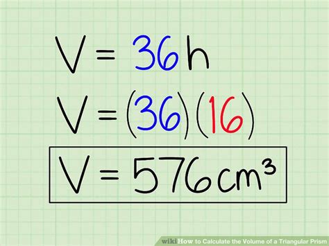 How To Calculate The Volume Of A Triangular Prism Steps