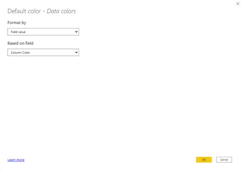 Solved Conditionally Format Bar Chart Based On Another Fi