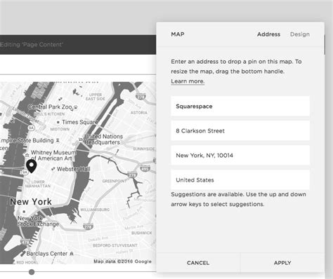 Using Map Blocks Squarespace Help