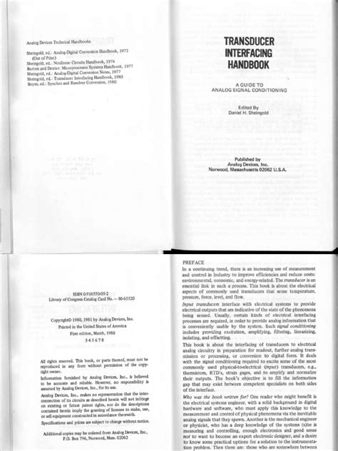 Transducer Interfacing Handbook Pdf Pdf
